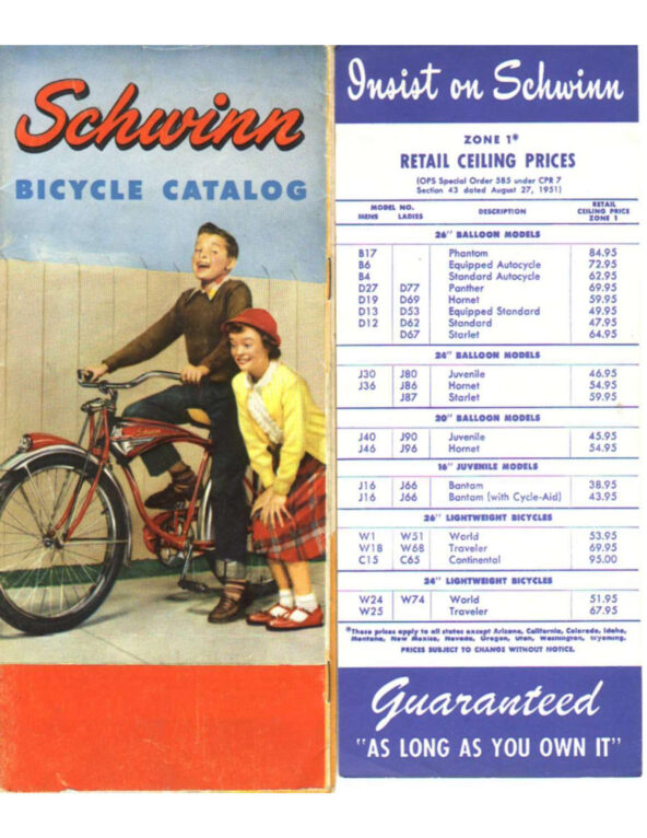 No hands | Schwinn History