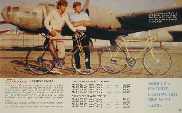 No hands | Schwinn History